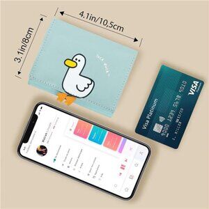 Bags | Light Blue Small Trifold Wallet Leather Rfid Blocking Mini ...